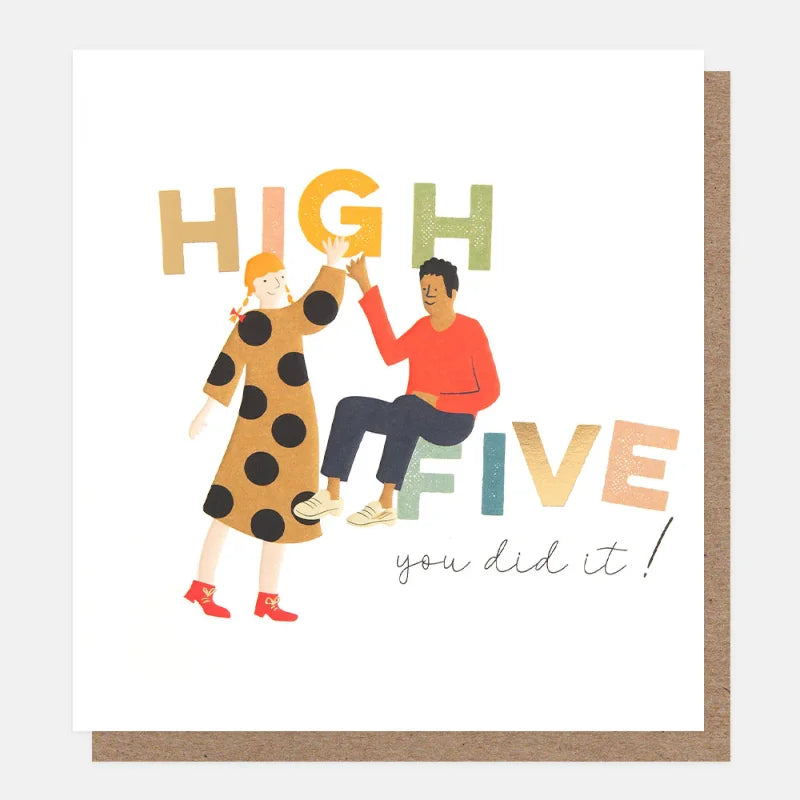 Caroline Gardner Cards FES011 High Five Congratulations Card– Escape ...