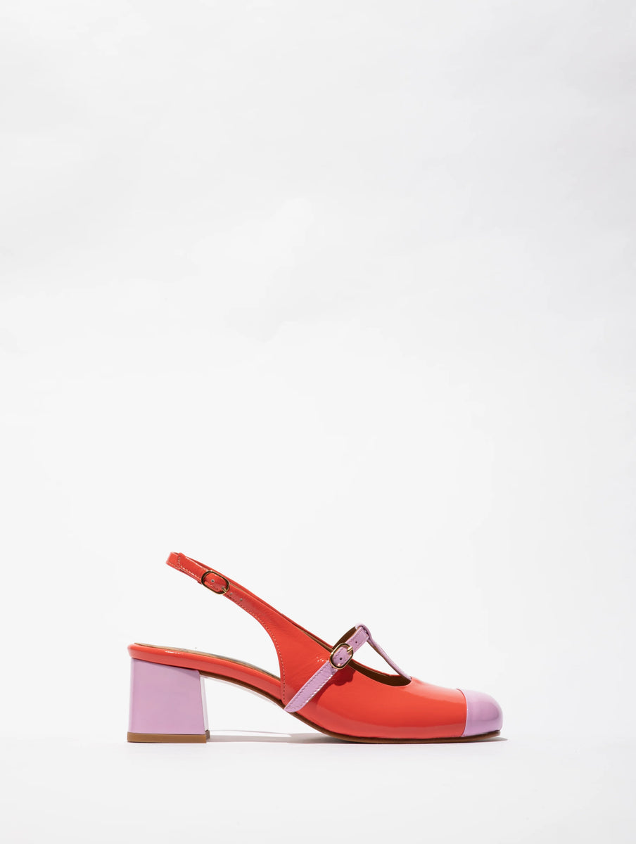 Fly London Soln083 In Pink/Scarlet– Escape Boutique Whitley Bay